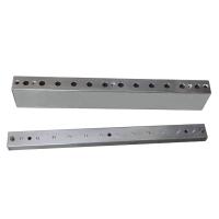China 3-5 molds per minute Lipstick Production Line 12 Holes Lipstick Mould Kit for sale