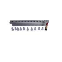 China 10 Holes Vermicelli Lipstick Molder For hard lipstick forming moulds for sale