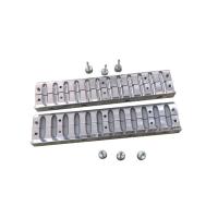 China 12 Holes Scrub Professional Lipstick Mold Double Color Slant for sale