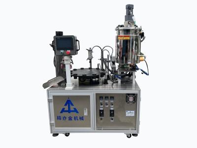 China Single Head Lip Gloss Machine Heated Carousel Al In One without Vibrating Plate for sale
