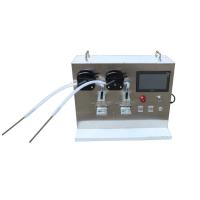 China PLC Double Head Nail Polish Filling Machine 1-500ml Capacity ±0.2g Precision 750-1000pcs/h Speed for sale