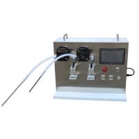 China PLC Double Head Nail Polish Filling Machine 1-500ml Capacity ±0.2g Precision 750-1000pcs/h Speed for sale