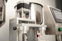 China Double Color BB Cream Air Cushion Filling Machine 1020 Pcs/h with 20L Hopper and 800×800×1400mm Dimensions for sale