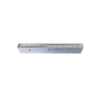 China 12-Hole Aluminum Eyebrow Pencil Filling Machine with 3-5 Molds/Minute Production Speed and Custom Mold Options for sale