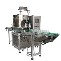 China Gear Type Quantitative Makeup Base Filling Machine 380V 50HZ with 80L Drum and 50-160pcs/min Capacity for sale