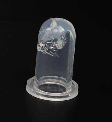 China Custom Cat Head Pattern Lipstick Silicone Mold - Transparent Design with Food-Grade Material for Cosmetic Production for sale