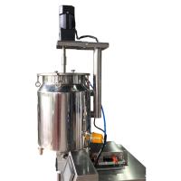 China SUS304 Small Lip Gloss Filling Machine with Double Nozzles - 1 Year Warranty AC Motor Rotary System for sale