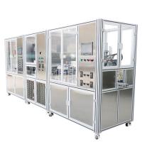 China Full-Auto Lipstick Production Line Machine with 10-Hole Filling, 9.8kW Capacity, and 4200mm Dimensions for sale