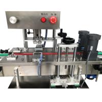 China 220V 50Hz Servo Automatic Capping Machine with 20-50pcs/min Capacity and 0.3-0.8Mpa Air Supply for sale