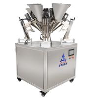 China 4 Color Powder Filling Machine for Cosmetics - 15,000-18,000 Units/Day Capacity with 1-25G Filling Range for sale