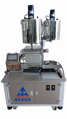 China Eyebrow Pencil Filling Machine 12-Hole with 0.5-12ml Capacity and 320kg Weight for Lipstick Production for sale