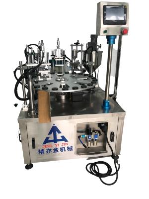 China SUS304 Eyeliner Filling Machine with 1800 Branch/Hour Capacity and 1-20ml Range for Water-Based Products for sale