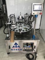 China SUS304 Automatic Eyeliner Filling Machine with 1500 Units/Hour Capacity and ±0.05ml Precision for 1-20ml Products for sale
