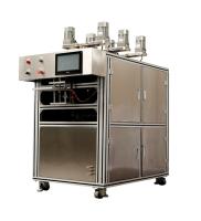 China Six Color Automatic Filling Machine 380V 12.6KW with ±0.1ml Accuracy and 20-40pcs/min Capacity for sale
