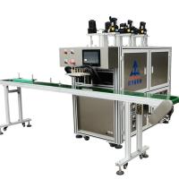 China Six Color Automatic Filling Machine 380V 12.6KW with ±0.1ml Accuracy and 20-40pcs/min Capacity for sale