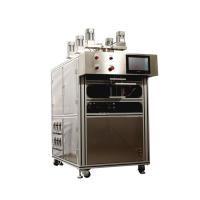 China Six Color Automatic Filling Machine 380V 12.6KW with ±0.1ml Accuracy and 20-40pcs/min Capacity for sale