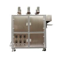 China Six Color Automatic Filling Machine 380V 12.6KW with ±0.1ml Accuracy and 20-40pcs/min Capacity for sale