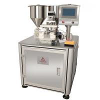 China Three Color BB Cream Filling Machine 800W 20L Capacity with 1000-1800 Pcs/Hour Production Rate for sale