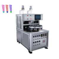 China Double Color Cosmetic Cream Filling Machine with 20-40pcs/min Capacity and ±0.1ml Precision for Lipstick and Eye Shadow for sale