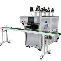 China 60r/min 8-Color Cosmetic Cream Filling Machine with 1800 Molds/Hour Capacity and 11mL Maximum Fill for sale