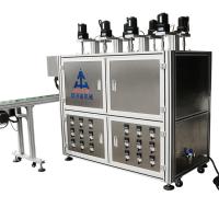 China 60r/min 8-Color Cosmetic Cream Filling Machine with 1800 Molds/Hour Capacity and 11mL Maximum Fill for sale