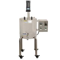 China 30L Stainless Steel Heated Mixing Machine for Lipstick Production - 100 r/min Speed, 0-100℃ Temperature Control for sale