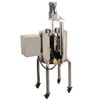 China 30L Stainless Steel Heated Mixing Machine for Lipstick Production - 100 r/min Speed, 0-100℃ Temperature Control for sale