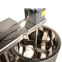 China 30L Stainless Steel Heated Mixing Machine for Lipstick Production - 100 r/min Speed, 0-100℃ Temperature Control for sale