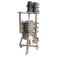 China SUS304 100L Lipstick Mixing Machine with Compartmentalized Heating 0-140°C Temperature Range 0-200 RPM Speed for sale