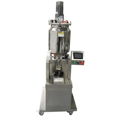 China 220V 2.3kW Automatic Lip Gloss Filling Machine with 20L Capacity and ±0.1ml Accuracy for High-Viscosity Cosmetics for sale
