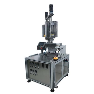 China 12-Hole Dual Barrel Automatic Lipstick Filling Machine with 1-15ml Capacity and 8s/Mold Production Speed for sale