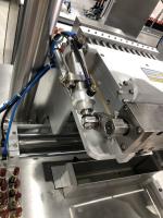 China SUS304 12-Hole Double Barrel Automatic Lipstick Filling Machine 1-15ml Capacity 320kg Industrial Grade for sale