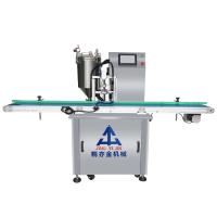 China Single Head Nail Polish Filling Machine 20-50 pcs/min with ±0.2ml Precision for 1-100ml Viscous Products for sale