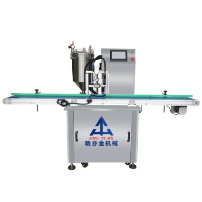 China Single Head Nail Polish Filling Machine 20-50 pcs/min with ±0.2ml Precision for 1-100ml Viscous Products for sale