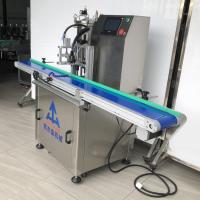 China Single Head Nail Polish Filling Machine 20-50 pcs/min with ±0.2ml Precision for 1-100ml Viscous Products for sale