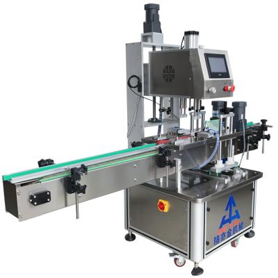 China 800W Automatic Liquid Filling and Capping Machine with 20-50 Pcs/Min Capacity and 3000mm Length for sale