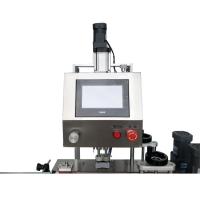 China 800W Automatic Liquid Filling and Capping Machine with 20-50 Pcs/Min Capacity and 3000mm Length for sale