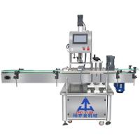 China 800W Automatic Liquid Filling and Capping Machine with 20-50 Pcs/Min Capacity and 3000mm Length for sale