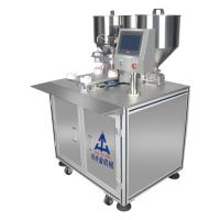 China SUS304 Air Cushion BB Cream Filling Machine 1020Pcs/h with 20L Capacity and 0.2KW Power for sale