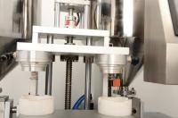 China SUS304 Air Cushion BB Cream Filling Machine 1020Pcs/h with 20L Capacity and 0.2KW Power for sale
