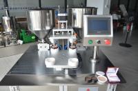 China SUS304 Air Cushion BB Cream Filling Machine 1020Pcs/h with 20L Capacity and 0.2KW Power for sale