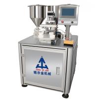 China SUS304 Air Cushion BB Cream Filling Machine with 1020Pcs/h Capacity and 20L Material Bucket for sale