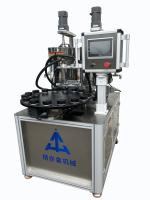 China Dual-Color Cosmetic Cream Filling Machine 1-20ml Capacity 20-40pcs/min with PLC Control for sale