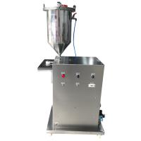 China Vertical Pressurized Hydrogel Filling Machine 20L Capacity 1-20ml Range for Mascara Lipgloss Production for sale