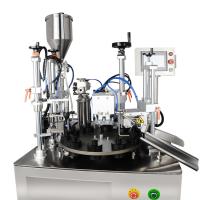 China Customized Automatic Hose Filling Sealing Machine 30-60 pcs/min for 10-60mm Diameter Tubes for sale
