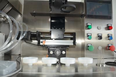 China Multi-Color Pattern Cream Filling Machine 1200×1200×1500mm with 50-250ml Capacity for Cosmetic Products for sale