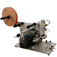 China Air Cushion and BB Cream Internal Bottom Labeling Machine 800×400×580mm with 30-60 Units/Min Capacity for sale