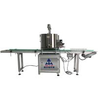 China 80L Double Head Gear Pump Heated Filling Machine for Creams and Oils | 5KW Power | 40-140 pcs/min Capacity for sale