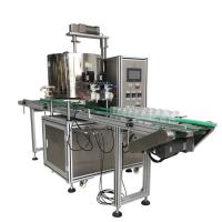 China Eyeshadow Cream Heating Double Head Gear Pump Quantitative Filling Machine Can Fill 1-9999g for sale
