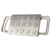 China 15 Holes Powder Pressing Machine Can Press 15pcs Eyeshadow Once Time for sale